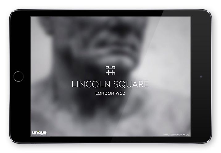 Lincoln Square App screen 01 - architectural presentations